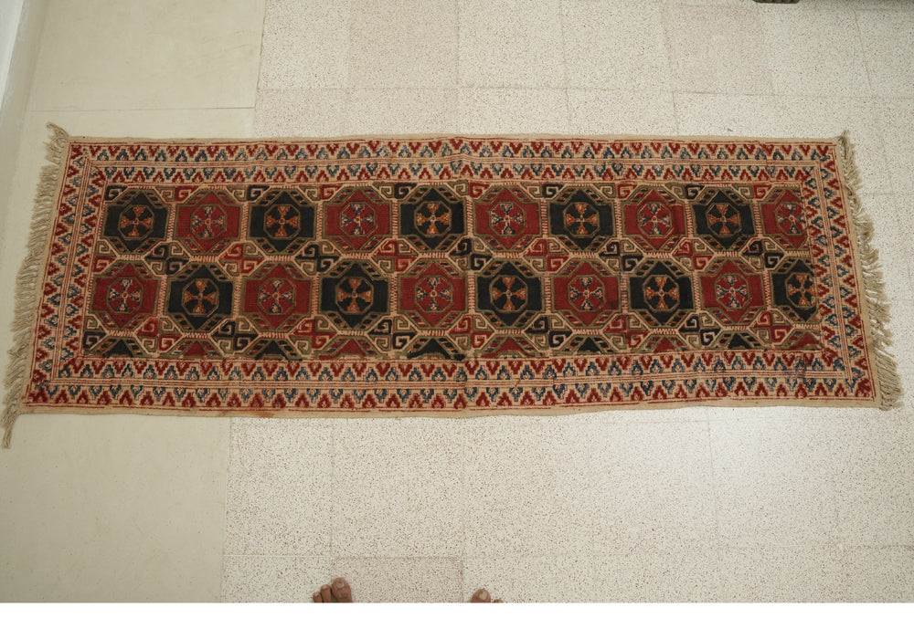 Kalamkari Carpet 2x6 ft Design 25 – Desically Ethnic